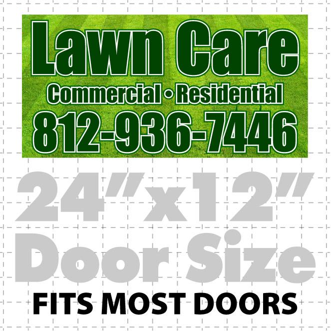 Lawn Care Magnetic Signs for Professional Lawn Companies
