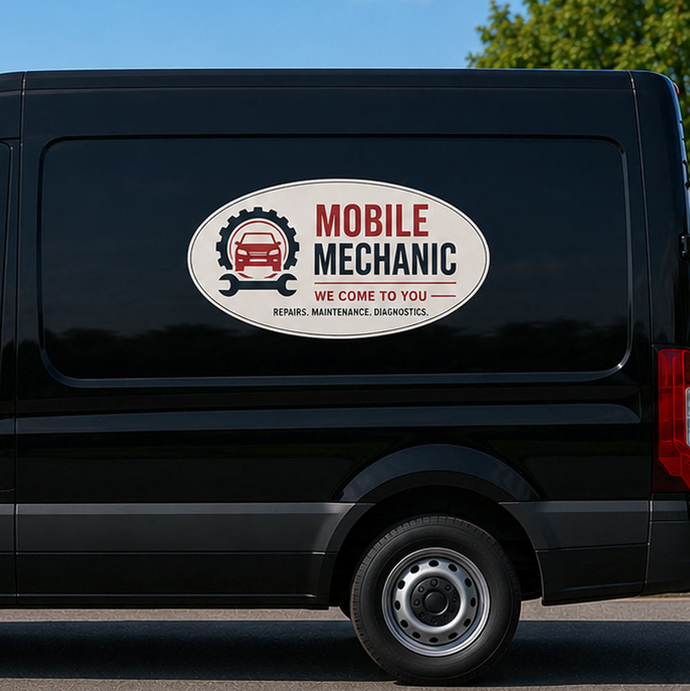 Magnetic Van Signs | Affordable Large Van Magnets Many Sizes Available