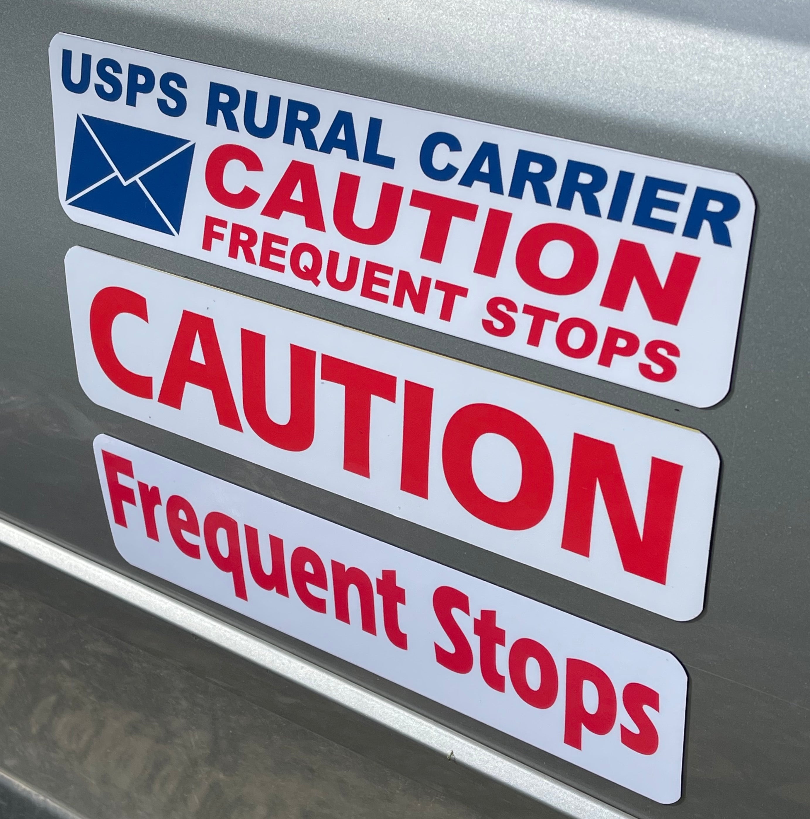 Mail Carrier Magnet | Caution Frequent Stops Magnet