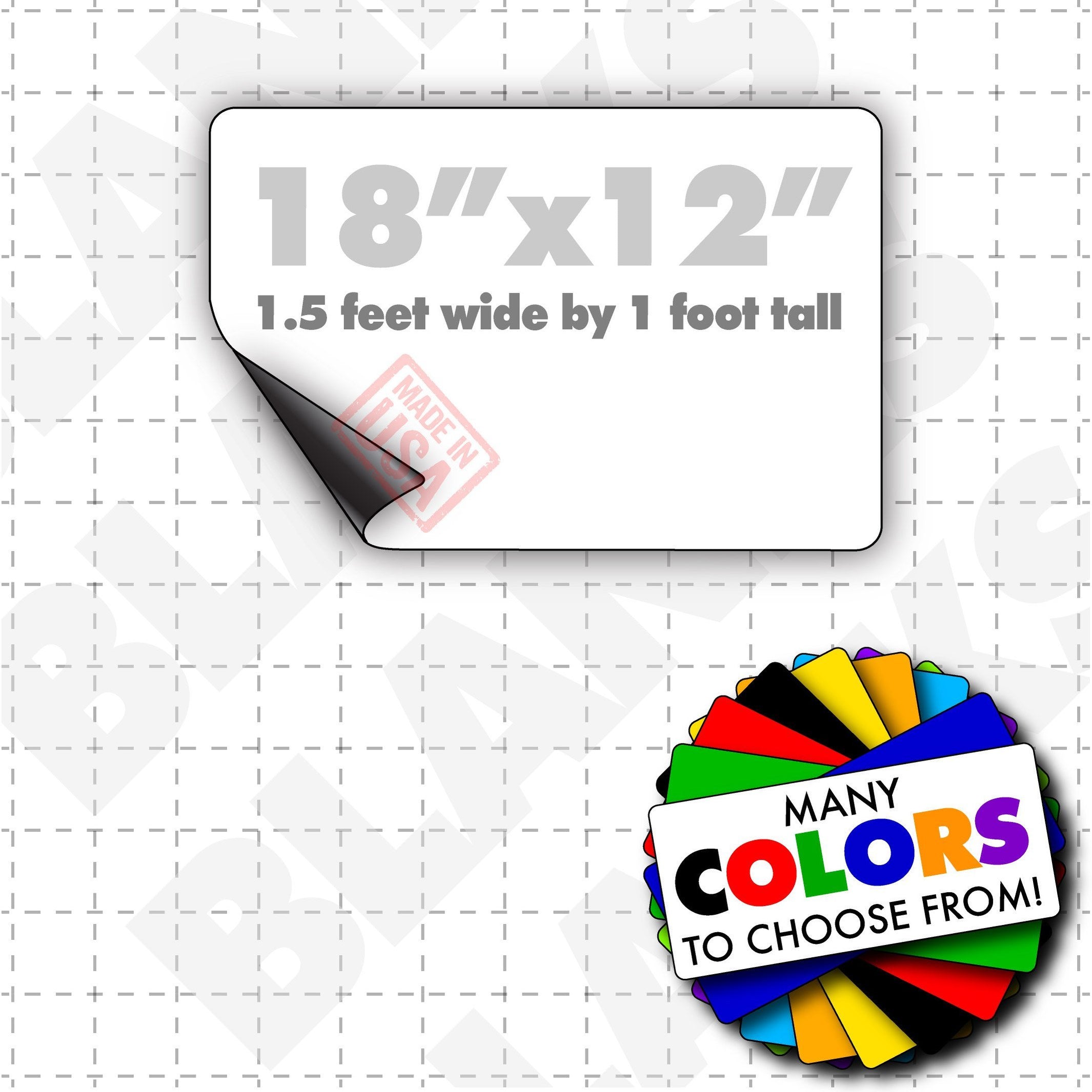 Magnetic Van Signs | Affordable Large Van Magnets Many Sizes Available